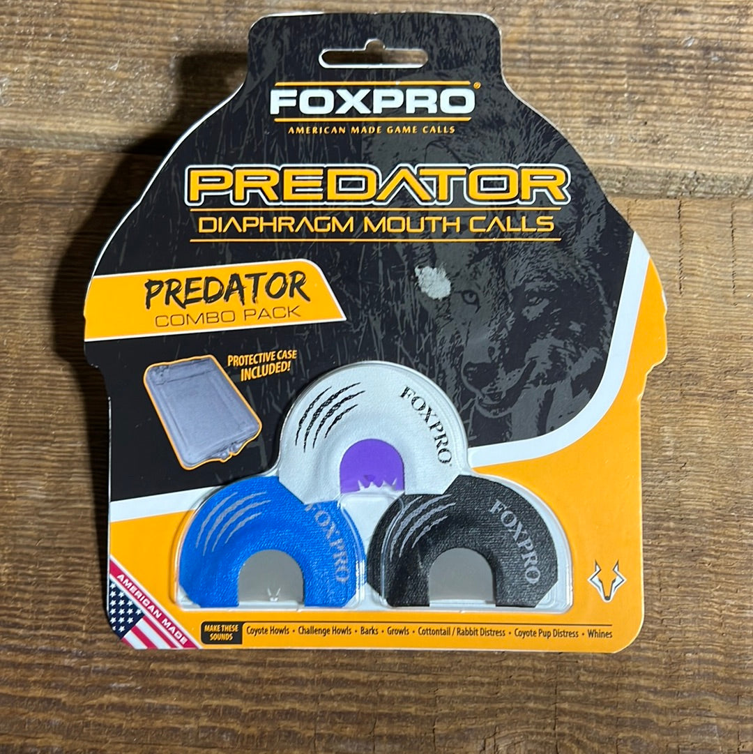 FoxPro Predator Combo Diaphragm Mouth Calls – Midwest Thermal Optic